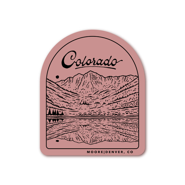 Maroon Bells Sticker – Moore
