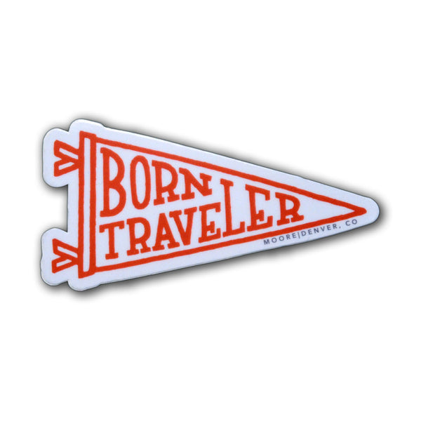 Born Traveler Sticker – Moore