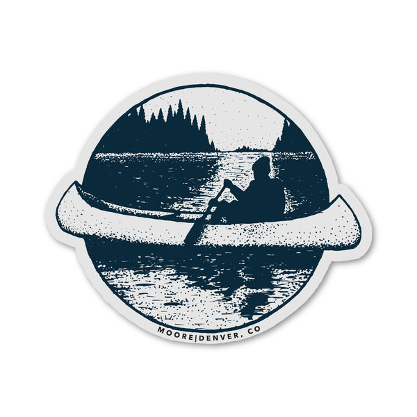 Canoe Sticker – Moore