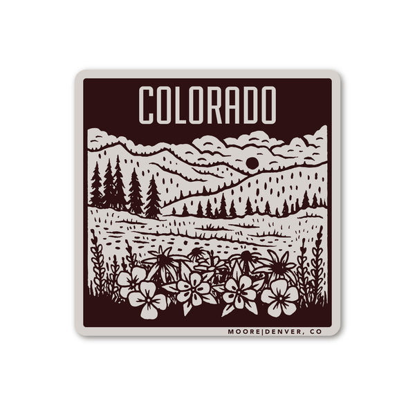Colorado Mountain Sticker – Moore